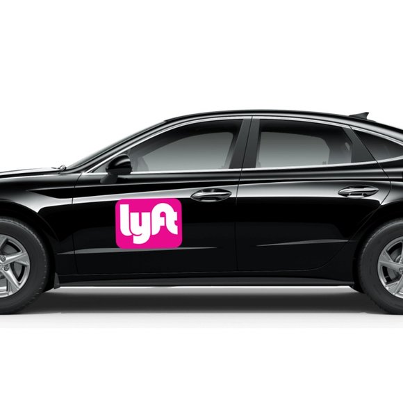 creativeRCgraphics.com | Other | Pair 2 Of Lyft Logo Pink Car Door ...